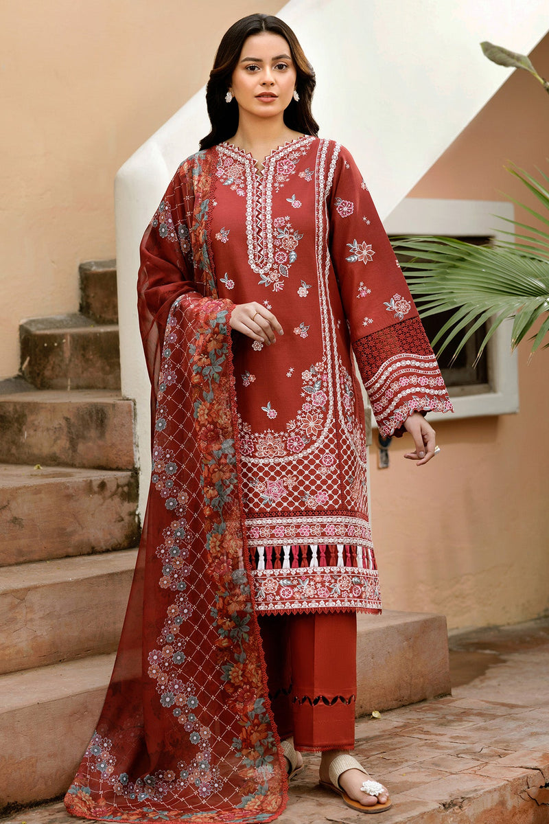 FARASHA - SUMMER WEAVES'25 - Russet Flames – AMAYASHOP.com